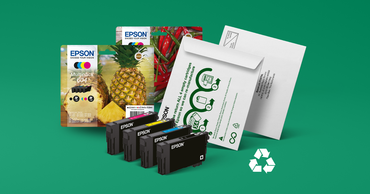 Ink cartridge recycling | Epson Republic of Ireland