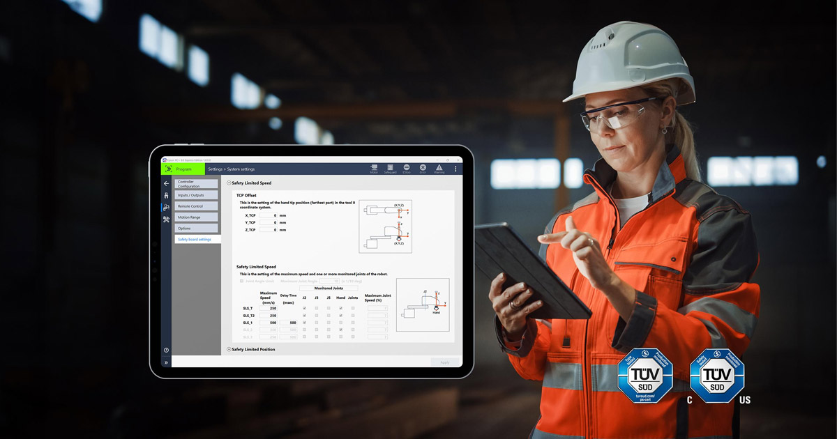 Robots Safety functions | Epson Republic of Ireland