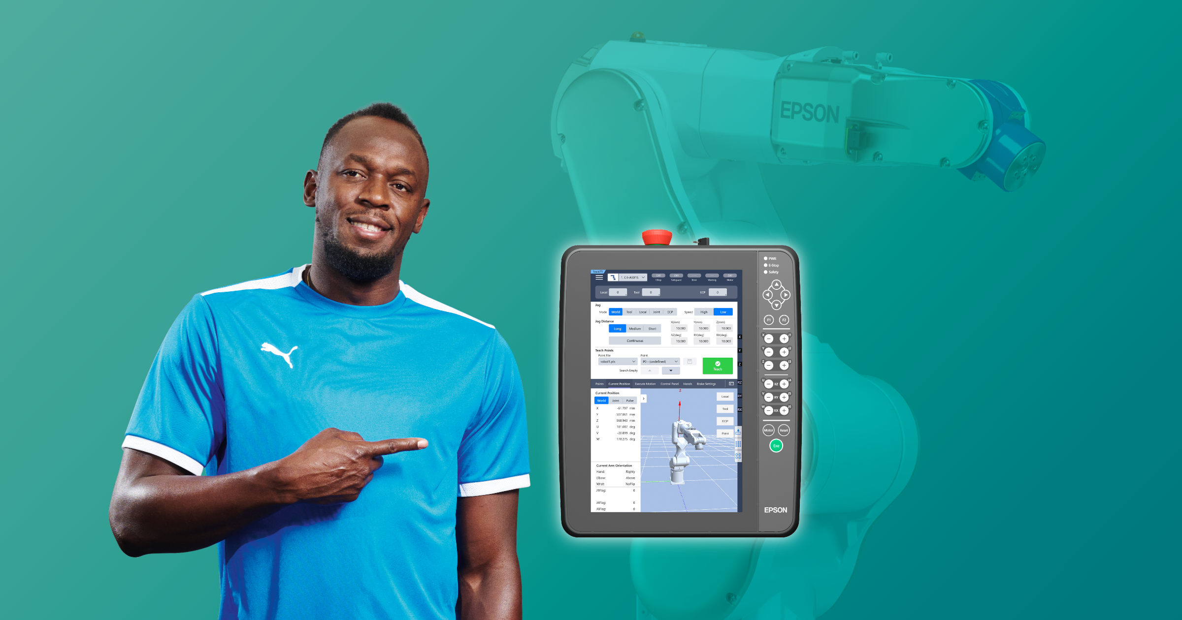 For Business | Robots | Teaching & Controlling devices | Epson Europe